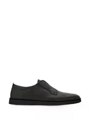 FERRAGAMO Slip-on Derby Shoes - Black