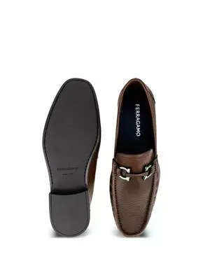 FERRAGAMO Gancini Ornament Loafers