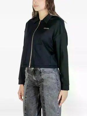 Guess Zip-up Logo-print