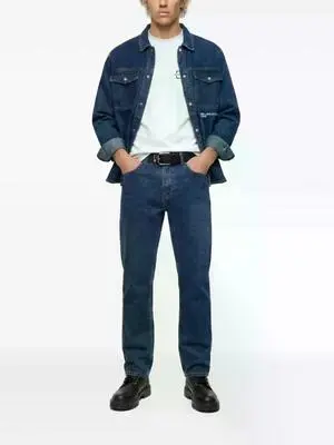 Karl Lagerfeld Logo Denim Overshirt