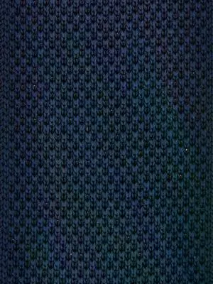 FERRAGAMO Silk And Cashmere Knitted Neck Tie