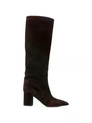 Paris Texas Anja Suede Boots - Brown