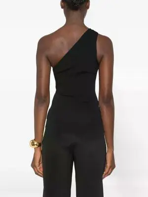 Cult Gaia Anouk One-shoulder Top With Hardware Detail