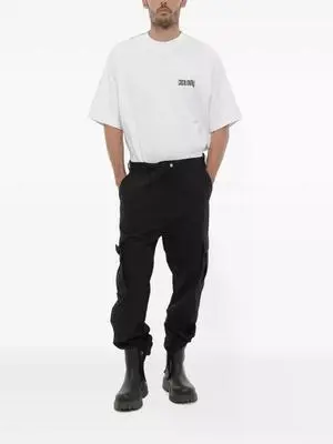 COUNTY OF MILAN Embroidered Logo Cargo Pants