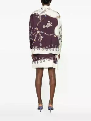 Versace Print-detail Buttoned Shirt