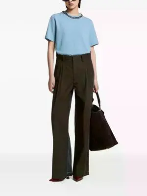 Essentiel Antwerp Chain-embellished Cotton T-shirt