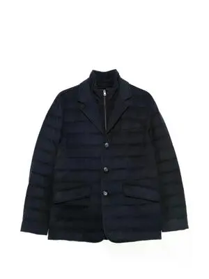 Herno Layered-effect Padded Jacket - Blue