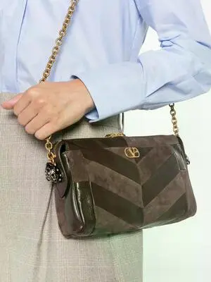 Valentino Garavani Small Panthea Vlogo Signature Shoulder Bag