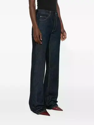 Saint Laurent Belt-loop Buttoned Jeans