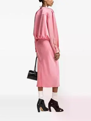 Essentiel Antwerp Kolkwitzia Wrap-style Deep V-neck Blouse