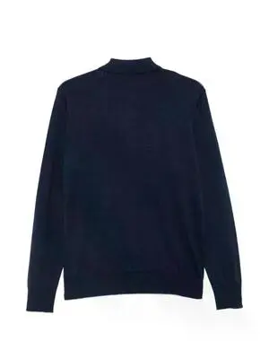Eleventy Long-sleeve Polo Shirt