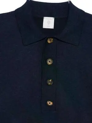 Eleventy Long-sleeve Polo Shirt