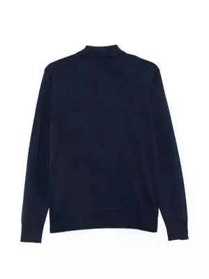 Eleventy Long-sleeve Polo Shirt