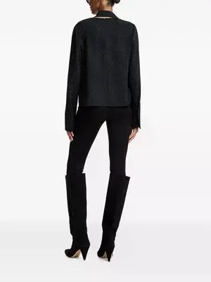 Essentiel Antwerp Rhinestone-embellished Asymmetric Blouse
