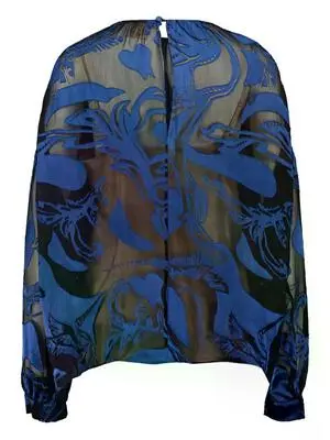 PAULA Devoré Blouse