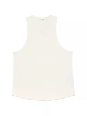 Fear Of God Ribbed Tank Top With Rear Logo Patch - Neutrals