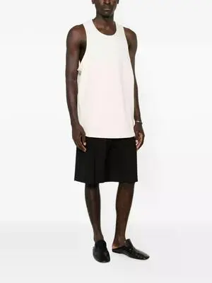 Fear Of God Ribbed Tank Top With Rear Logo Patch
