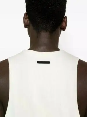 Fear Of God Ribbed Tank Top With Rear Logo Patch