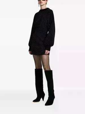Essentiel Antwerp Rhinestone Embellished Mini Dress