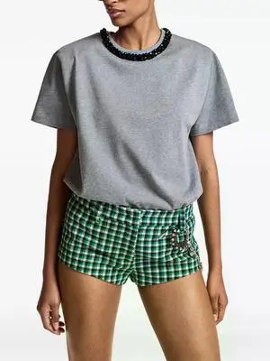 Essentiel Antwerp Embellished Collar T-shirt
