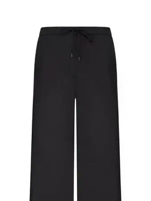 Max Mara Drawstring-waist Wide-leg Trousers