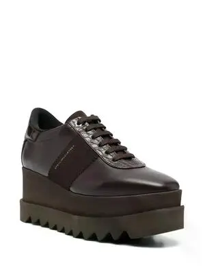 Stella McCartney Elyse Platform Sneakers - Brown
