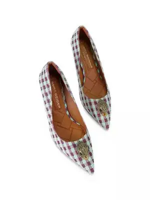 Kurt Geiger Crystal-embellished Eagle Head Pumps