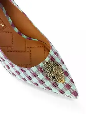 Kurt Geiger Crystal-embellished Eagle Head Pumps