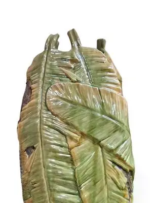 ENZO DE GASPERI Leaf-detail Floor Vase