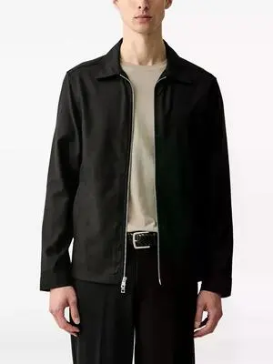 Michael Kors Zip-fastening Spread-collar Jacket - Black