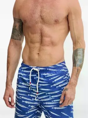 NAPAPIJRI Elior Fish-print Drawstring Swim Shorts