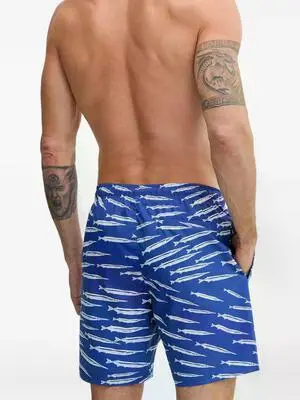 NAPAPIJRI Elior Fish-print Drawstring Swim Shorts
