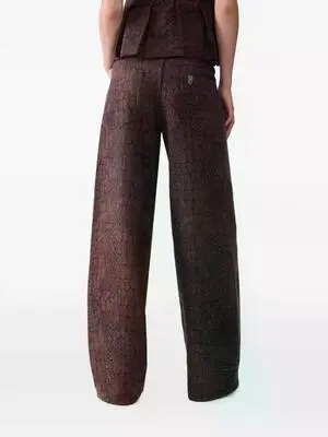 Liu Jo Balloon Jacquard Trousers