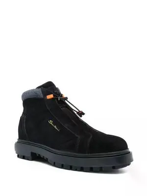 Santoni Suede Boots