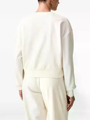 Guess Crew-neck Sweatshirt With Logo Embroidery