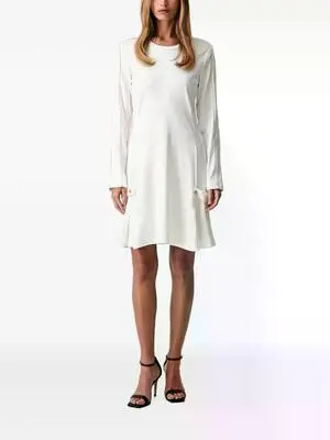 Liu Jo Short Dress In Punto Milano Fabric