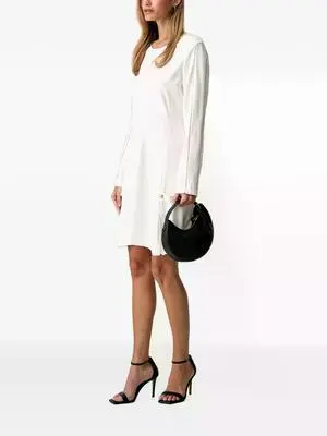 Liu Jo Short Dress In Punto Milano Fabric