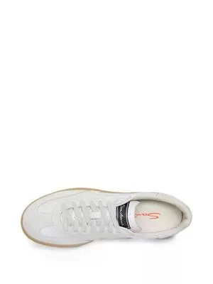 Santoni Dbs Oly Leather Sneakers