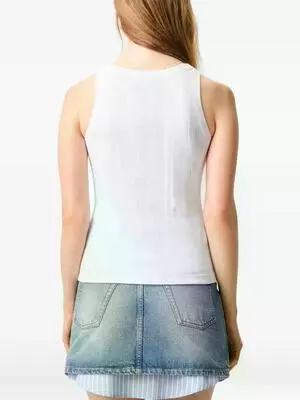 AMI Paris Cotton De Coeur Tank Top