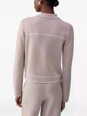 Liu Jo Knit Jacket With Beads
