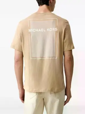 Michael Kors Cotton T-shirt With Graphic Logo