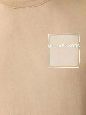 Michael Kors Cotton T-shirt With Graphic Logo