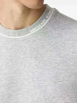 Michael Kors Logo-print Crew-neck Sweater
