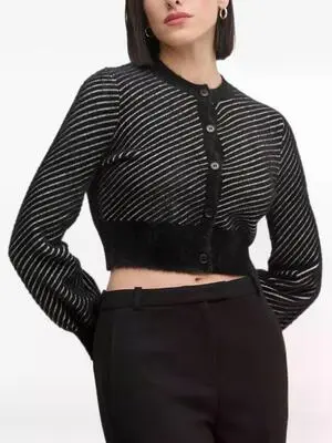 SANDRO FERRONE Striped Cardigan