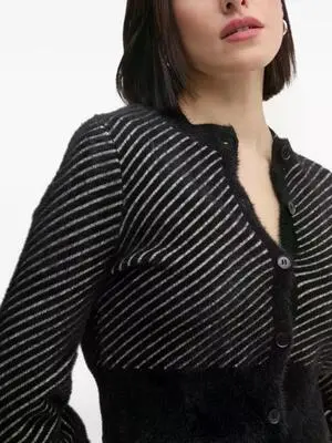 SANDRO FERRONE Striped Cardigan