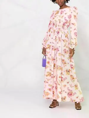 Versace Printed Maxi Dress