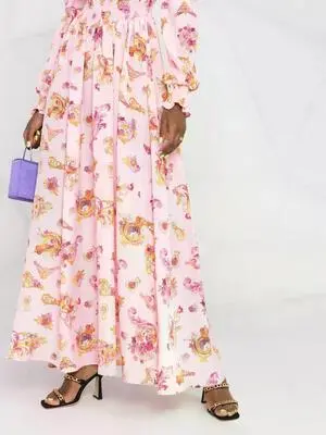 Versace Printed Maxi Dress