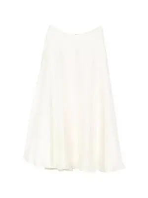 Cult Gaia Cyrene Maxi Skirt In Off White - Neutrals