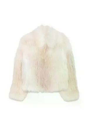 LISKA Long-sleeve Panelled Jacket - Neutrals