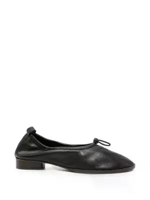 Hereu Puntera R Mid Bow-detail Flat Pumps - Black